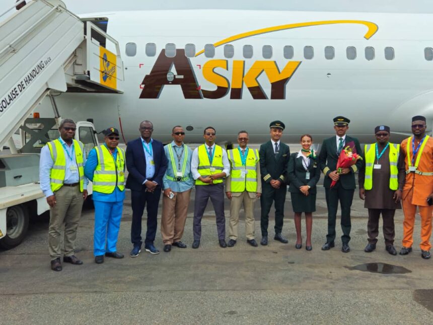 La flotte d'ASKY s'agrandit d'un Boeing 737 - lomebougeinfo